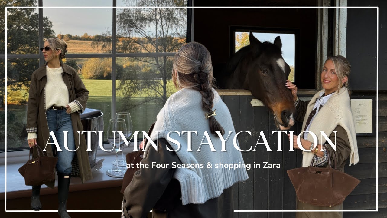 AUTUMN STAYCATION AT THE FOUR SEASONS & ZARA COME SHOP WITH ME| Katie ...