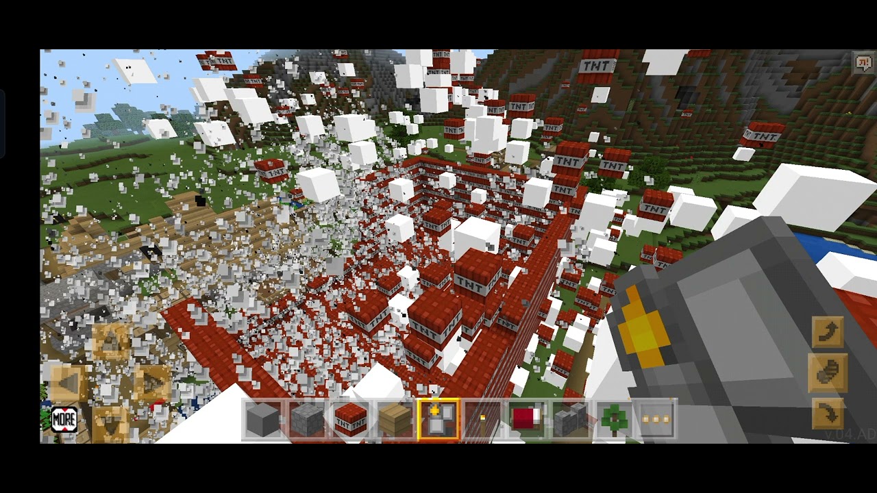 In Minecraft TNT blast video #Shortvideo Minecraft - YouTube