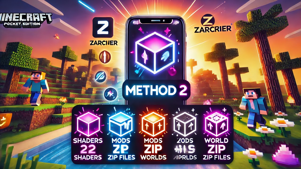 How to Import ZIP Files, Shaders, Worlds, and Mods in Minecraft | Easy ...