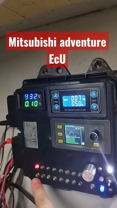 MITSUBISHI ADVENTURE ECU SIMULATION (SUSPECTED DEFECTIVE) - YouTube