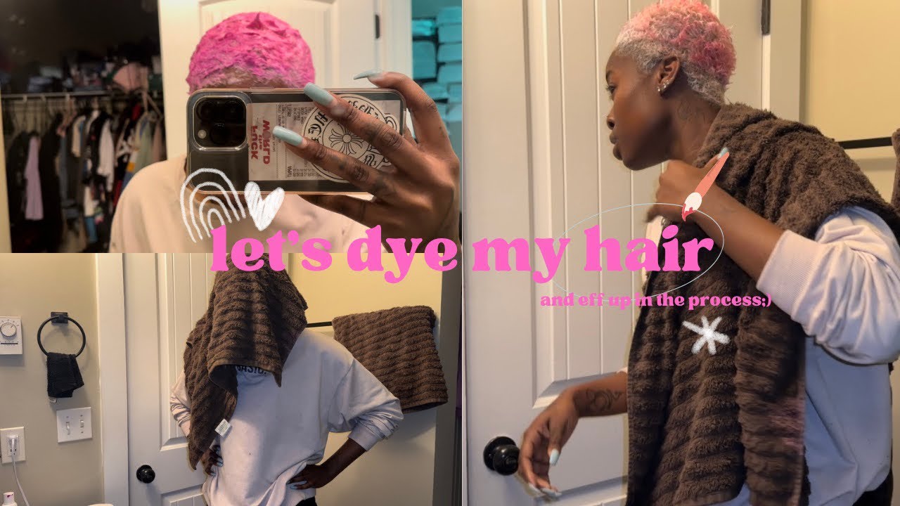 hair dye fail (i mean aye) - YouTube