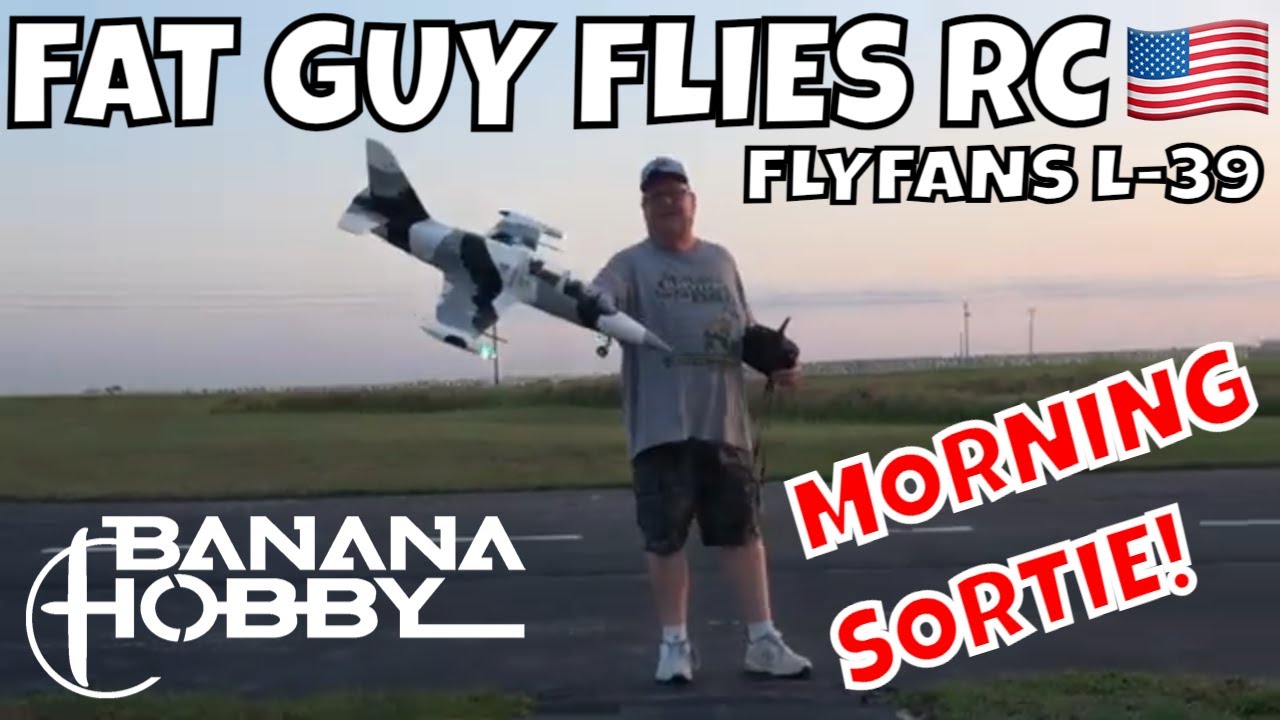 FLYFANS L-39 BLACK DIAMOND 64MM MORNING SORTIE by Fat Guy Flies RC ...