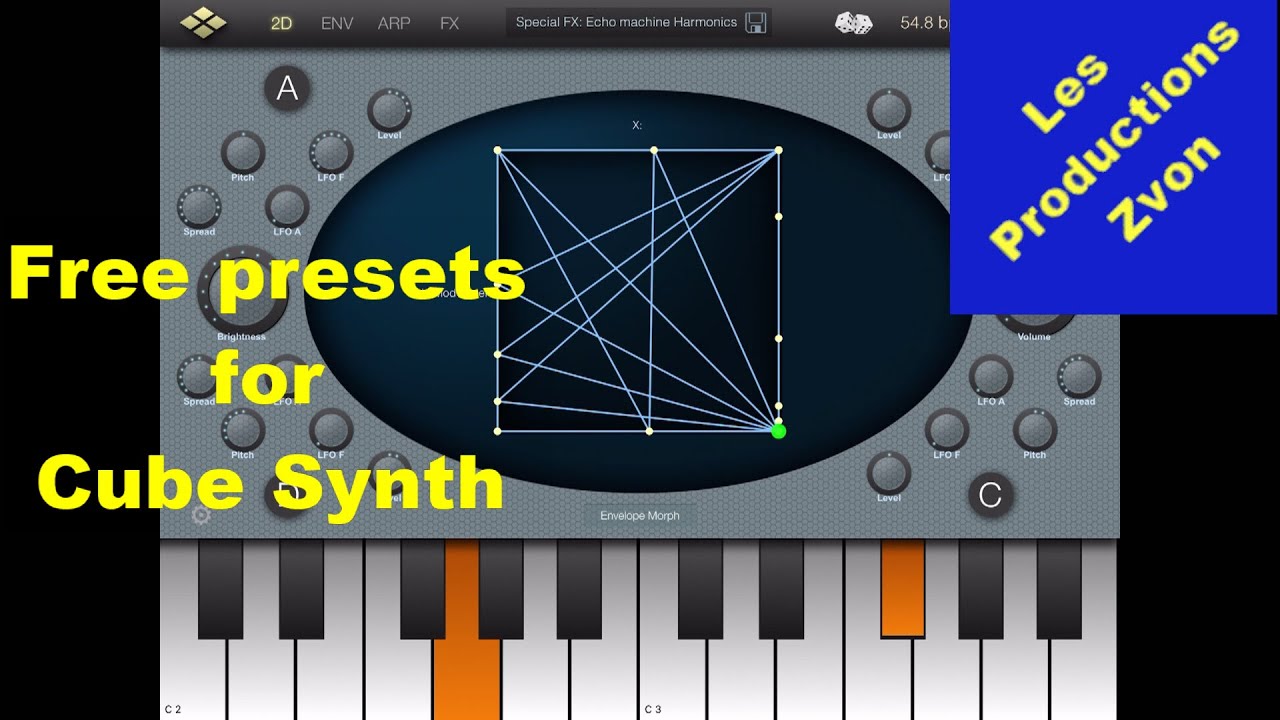 76 free presets for VirSyn Cube Synth for iPad - YouTube