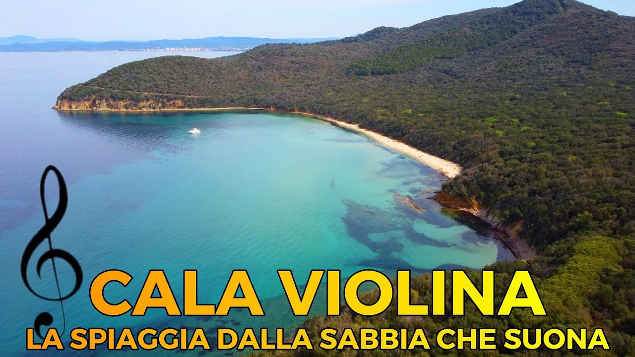 Cala Violina & Cala Civette - La spiaggia dalla sabbia che suona - YouTube