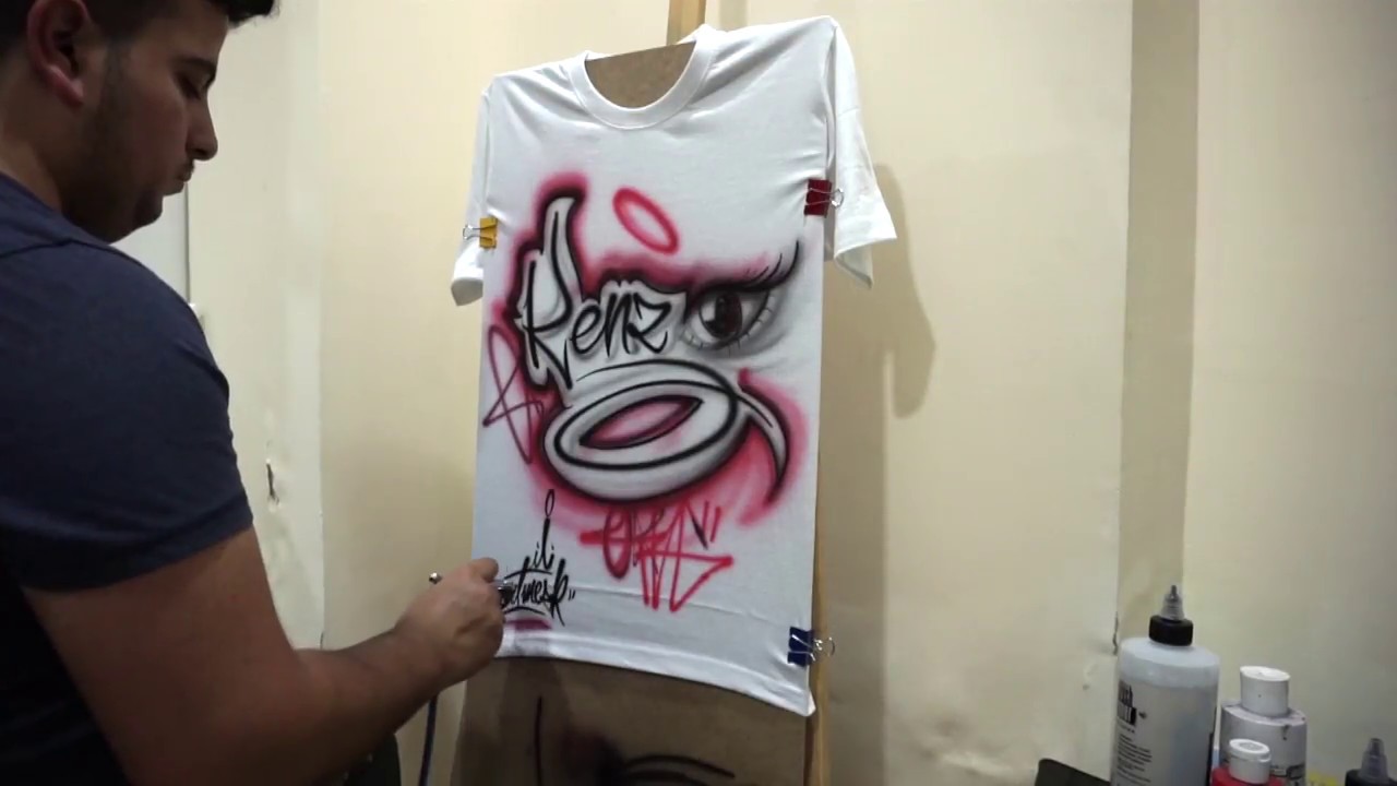 KENZO GRAFFITI T-SHIRT! - YouTube