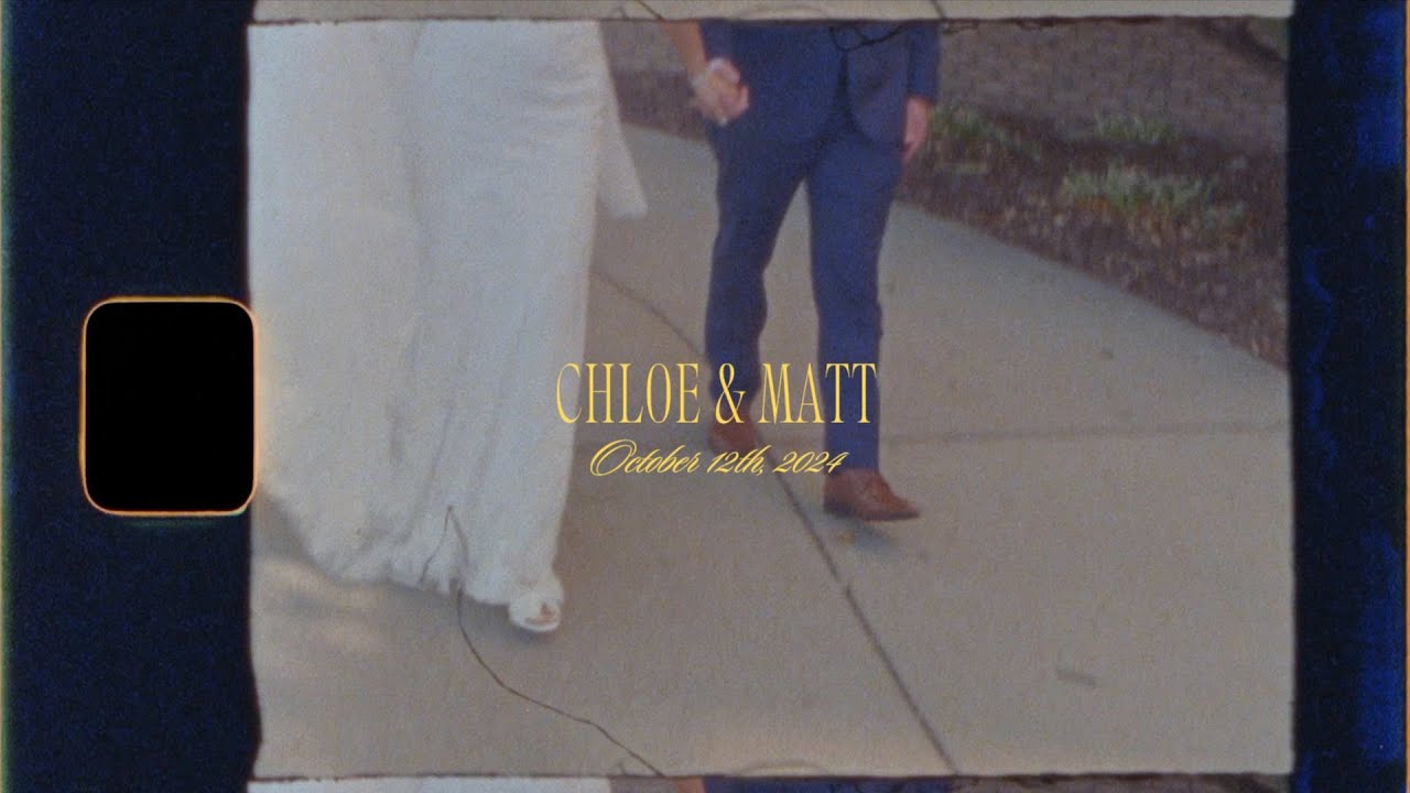 Chloe + Matt Super 8 Wedding Film - YouTube