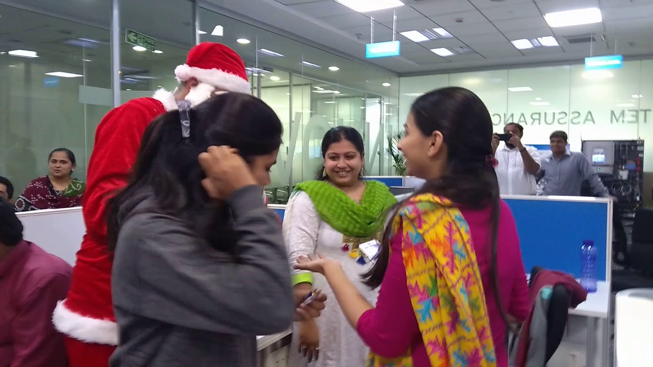 Secret Santa|christmas celebration|Ecolab - YouTube