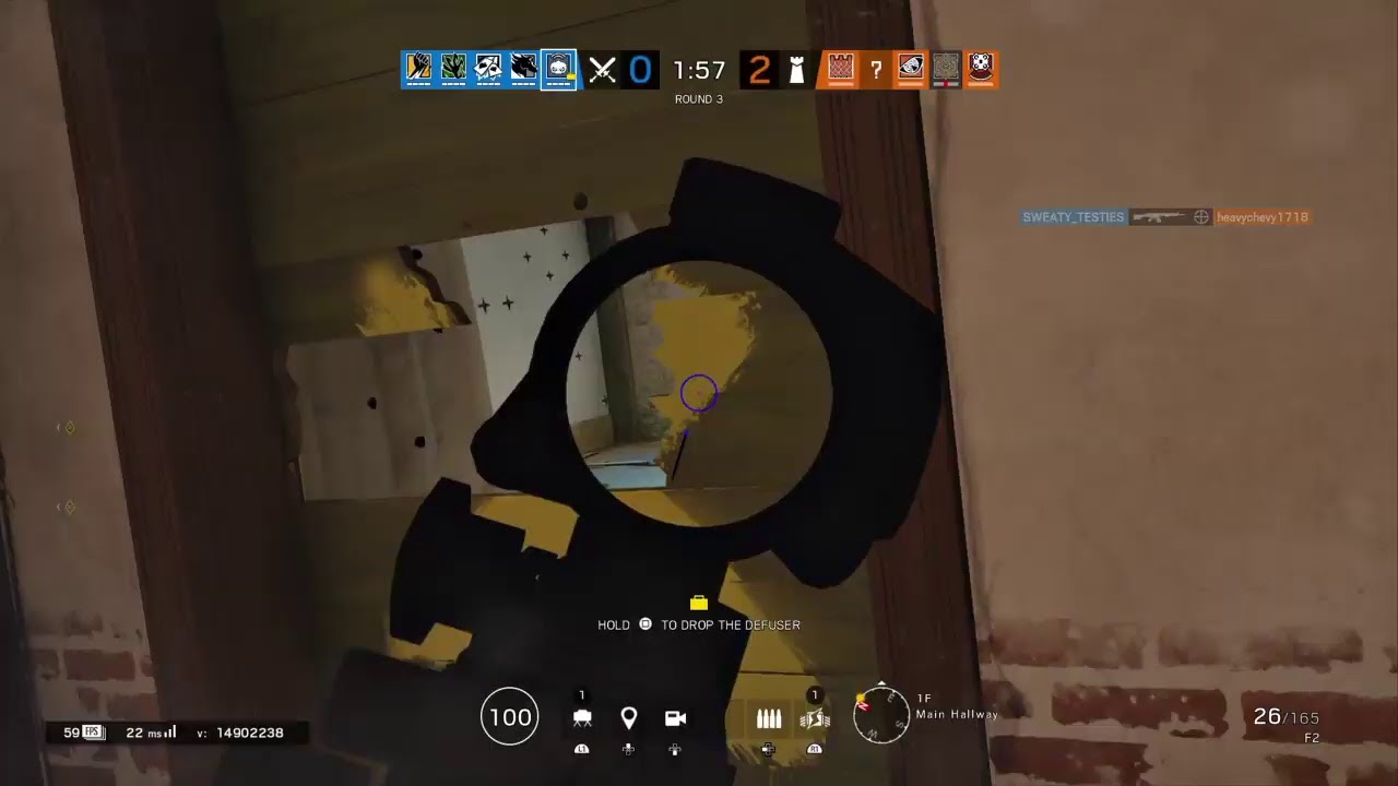 R6 game play ranked - YouTube