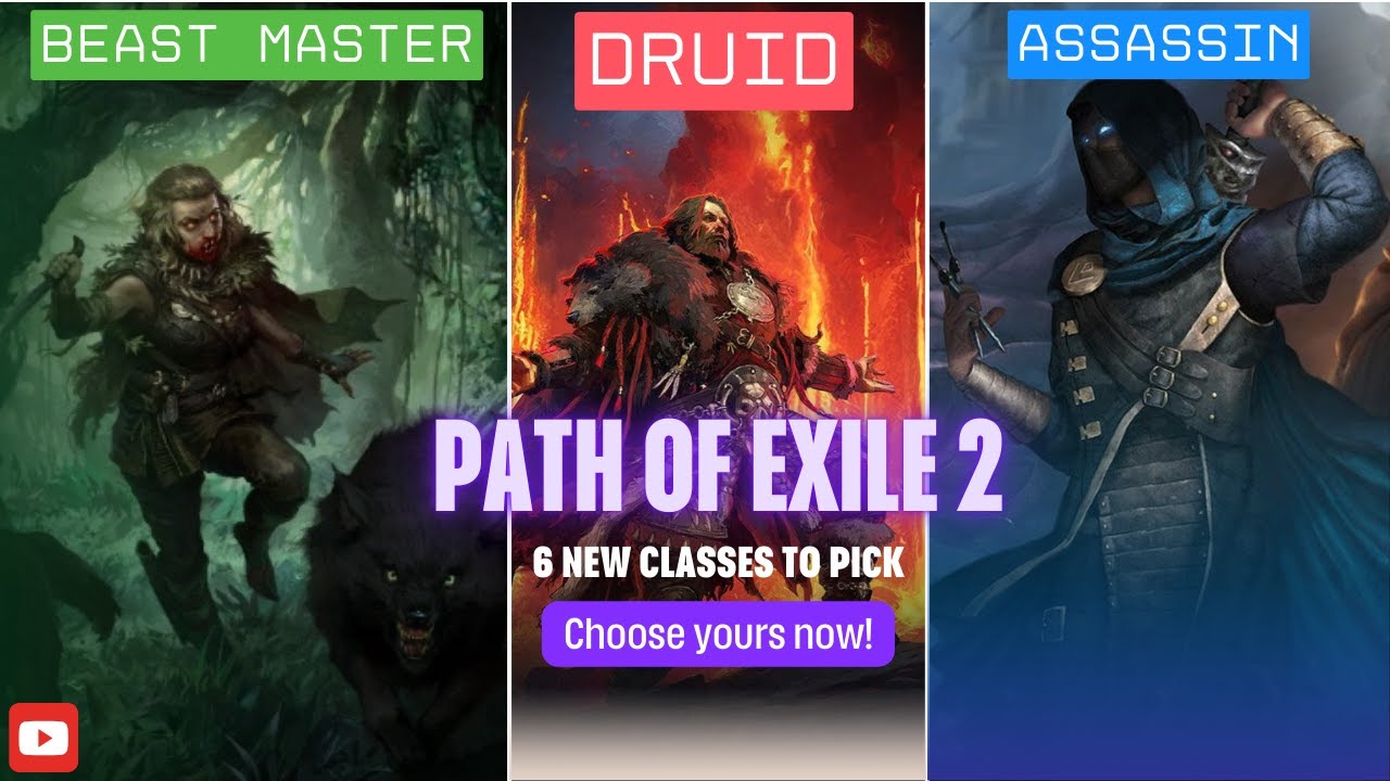 POE 2 NEW CLASSES 2025 - YouTube