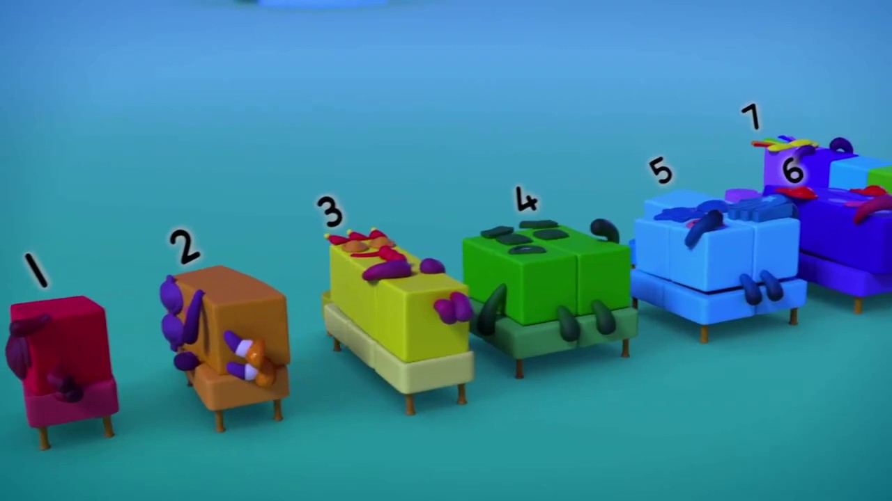 numberblocks time squad the seventh day of | numberblock nursery rhymes ...