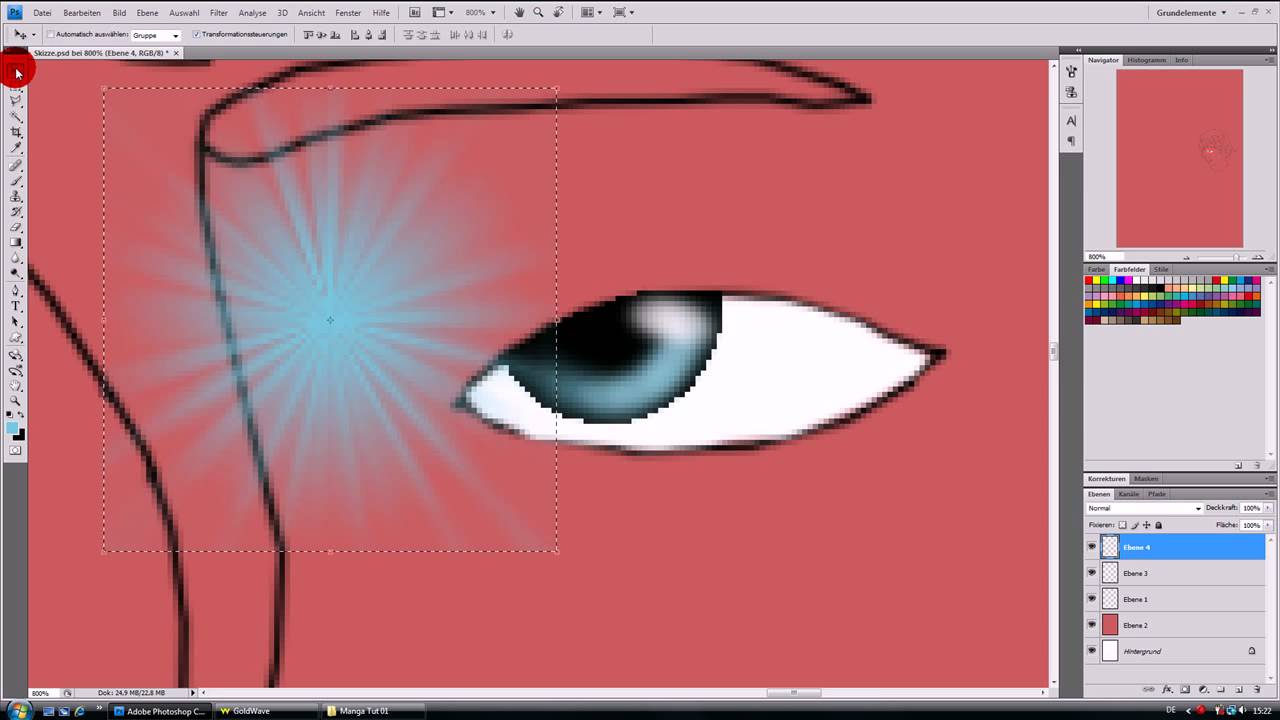 Photoshop Tutvid - Manga 02 - German - YouTube