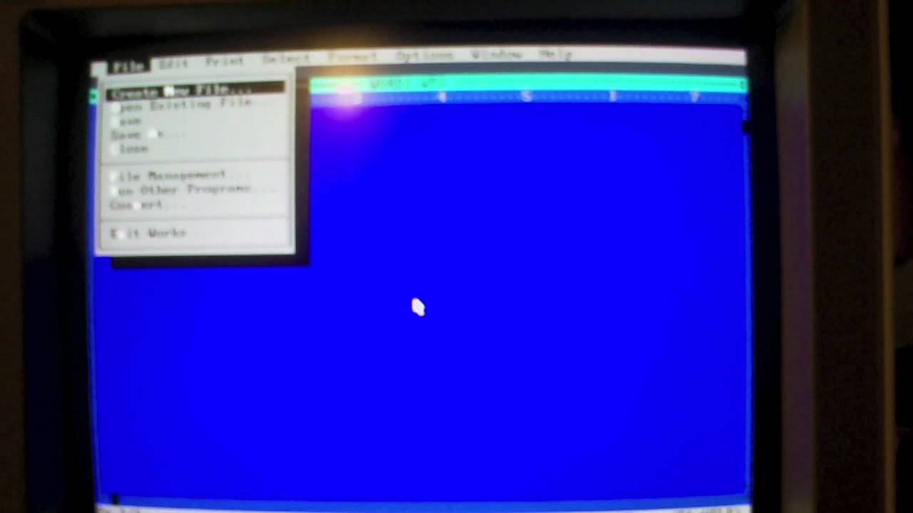 IBM PS2 Model 56 486slc2 - YouTube