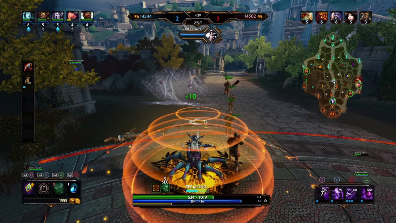 SMITE Conquest as Arachne(Mid Lane) - YouTube