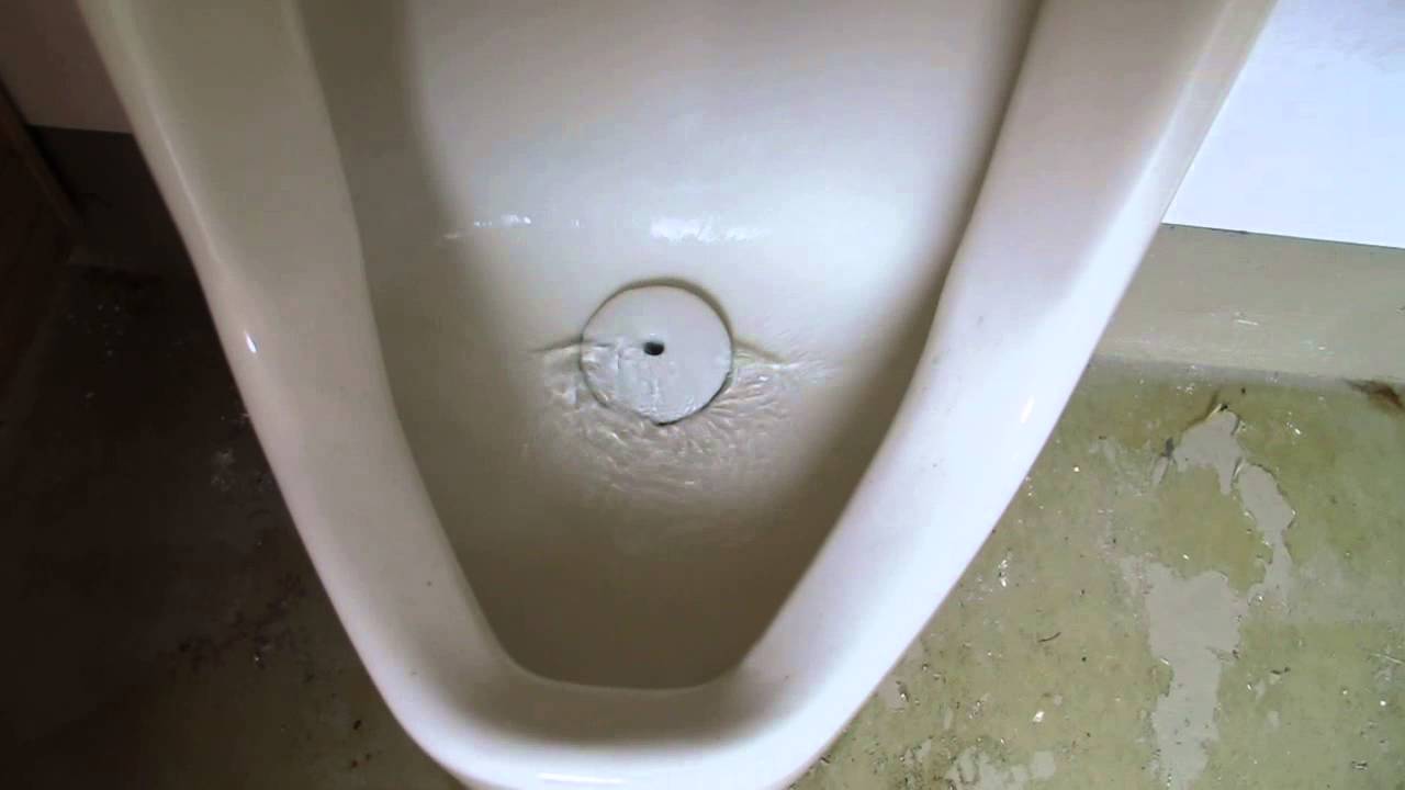【HD版】 INAX U-331 1 Urinal Flushing - YouTube