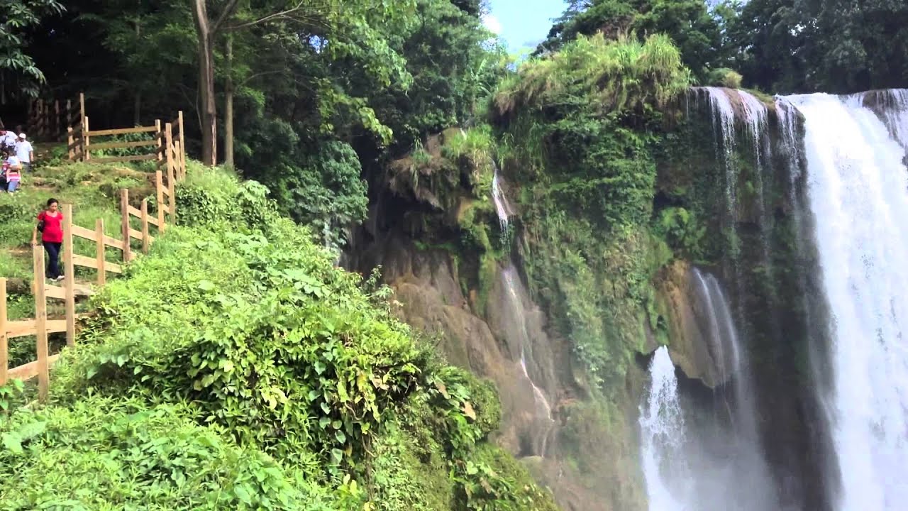 Pulhapanzak Falls, western Honduras - YouTube