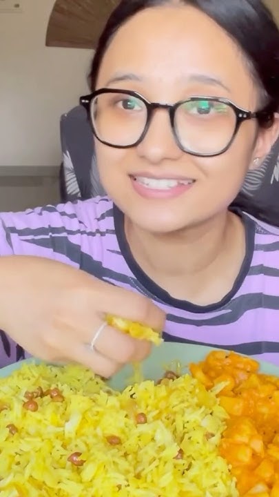 Chana Rice & Chai Mukbang! - YouTube