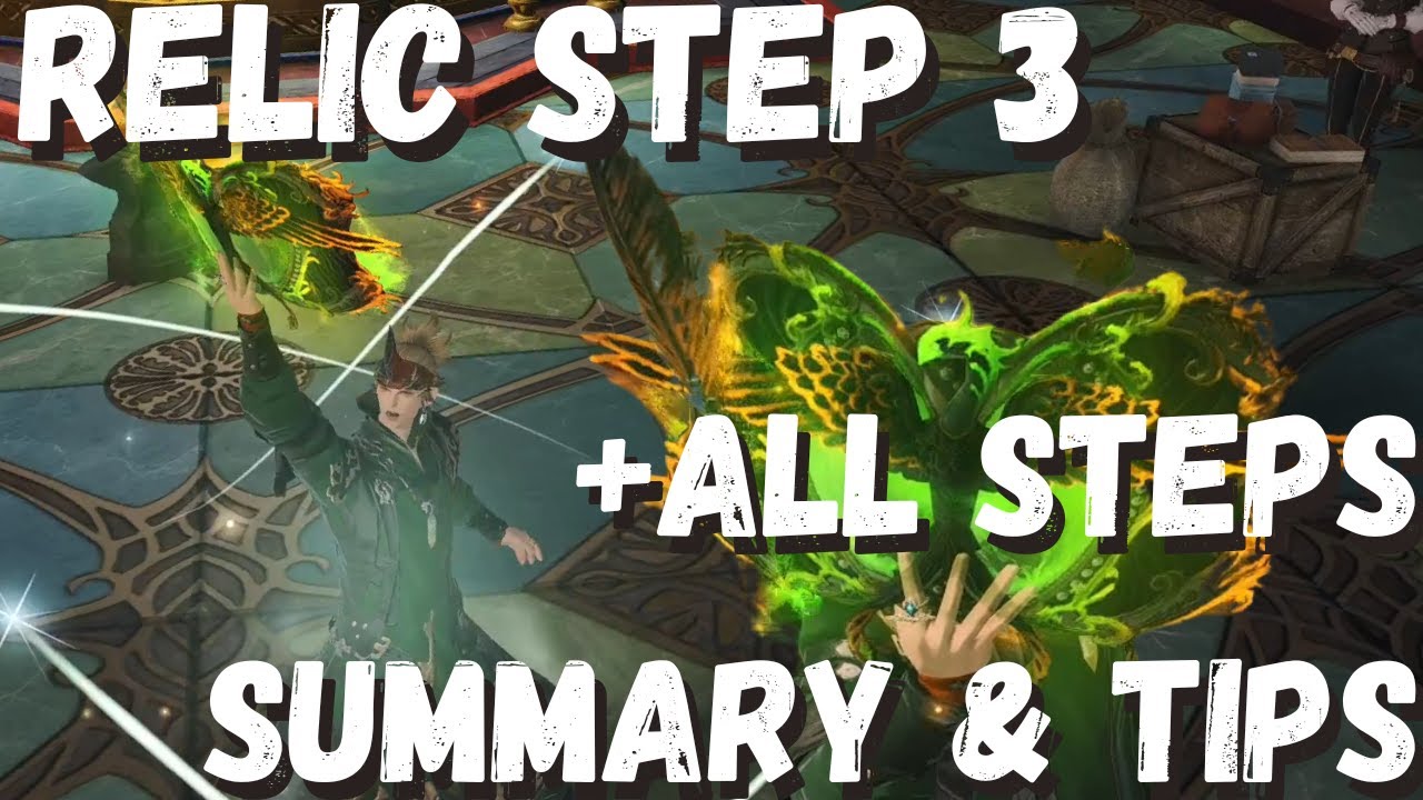 IL645 Relic Weapons Guide! || Endwalker Relic Weapons || FFXIV Patch 6. ...