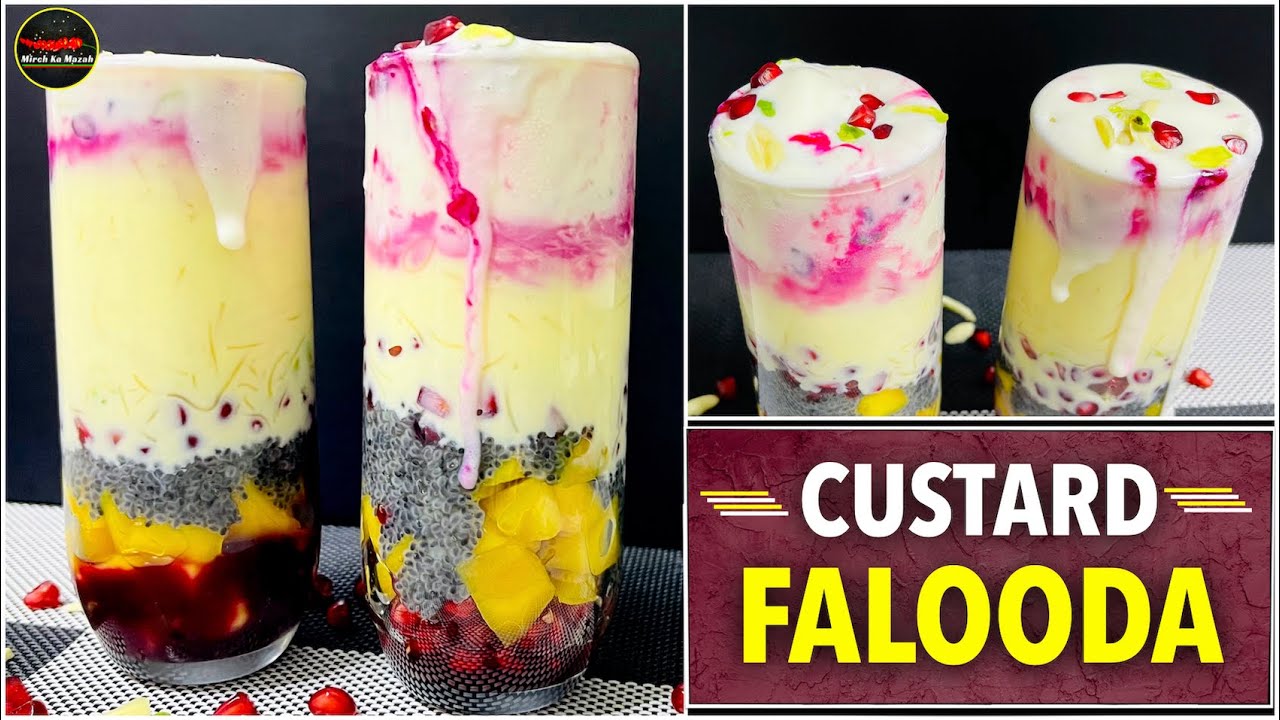 Royal Vermicelli Custard Falooda | Ramadan Special Iftar Recipe ...