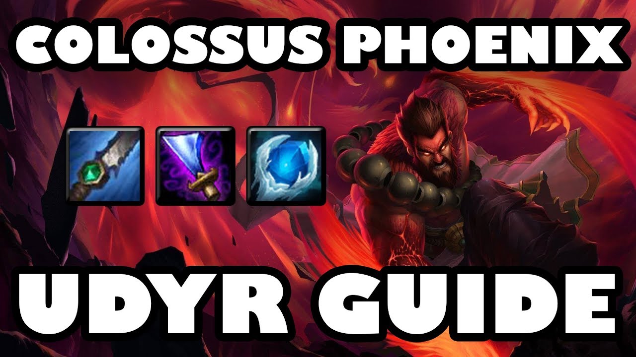 Colossus Phoenix | Tanky Teamfighter Udyr Jungle Guide [7.18] - YouTube