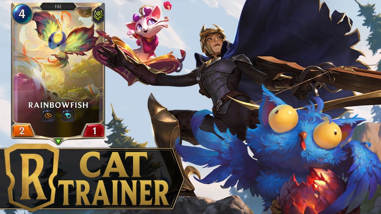 Quinn is a Cat Person now - Yuumi & Quinn Attach Deck - Legends of ...
