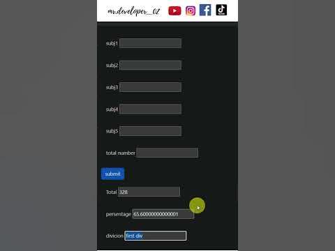 Create Marksheet by Using Python Django🐍 #coding #django - YouTube