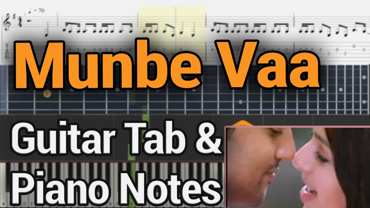 Munbe Vaa | Sillunu Oru Kaadhal EASIEST WAY TO PLAY on Guitar! Tabs and ...
