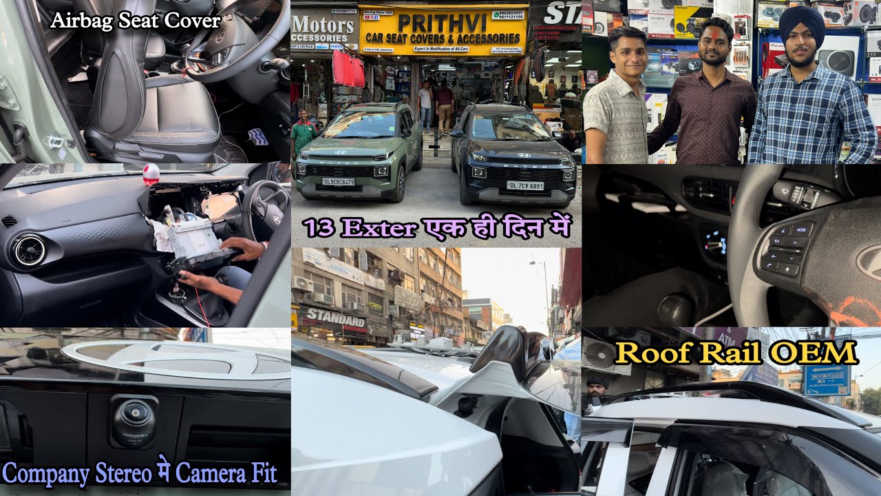 Hyundai Exter Power Window Base Model | Exter Modified 2023 | Exter ...