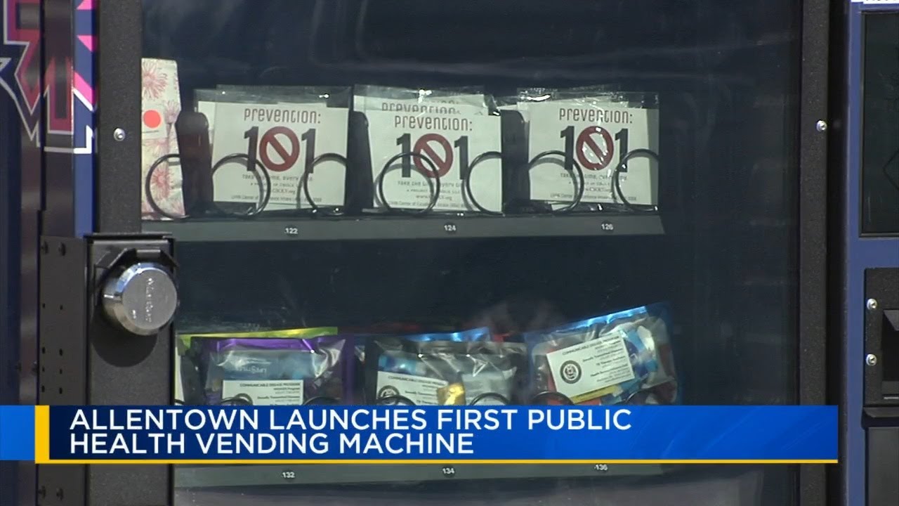 Public Health vending machine in Allentown offers 24/7 access to ...