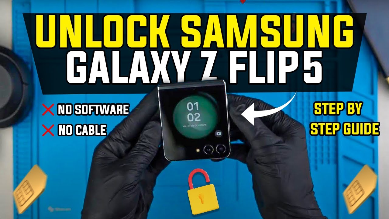 Unlock Your Samsung Galaxy Z Flip 5 from Any Carrier - Step-by-Step ...