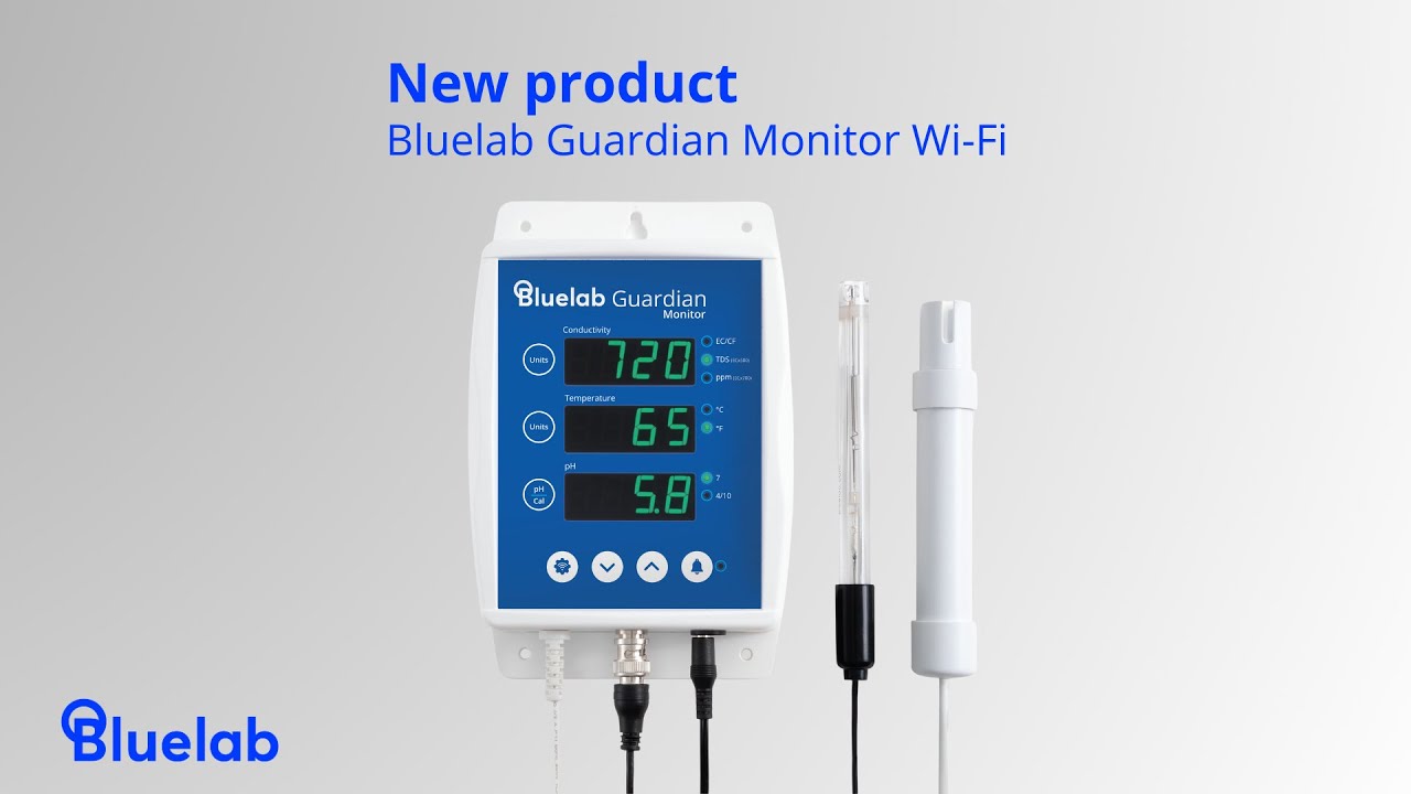 Bluelab Guardian Monitor Wi-Fi | Always on. Being there optional. - YouTube