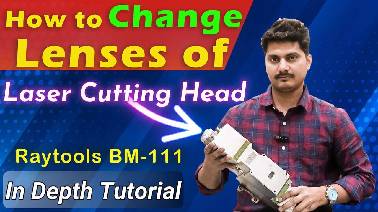 LASER Cutting Head LENS Replacement Tutorial 🔥🔥. - YouTube