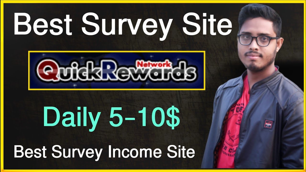 Open Quickrewards Survey Site 2021 ।। Daily 5 - 10$ Income ...