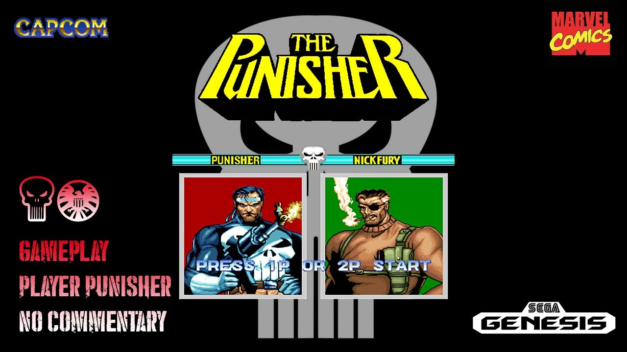 The Punisher (Capcom) 1993 - Complete Gameplay [No Commentary] - YouTube