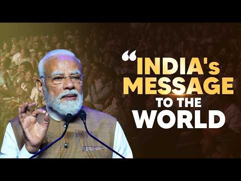 Vision for a more inclusive world, trust and a lot more that PM shared from Paris to all!