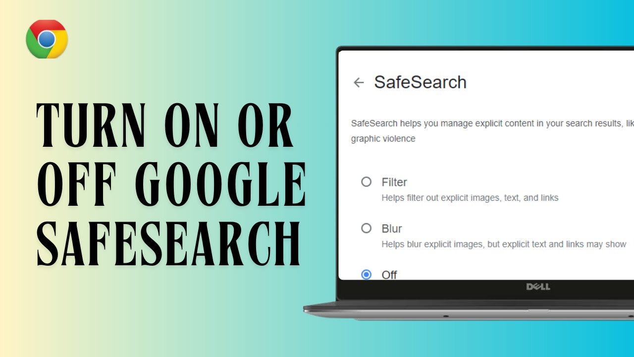 How to Turn On Or Off Google SafeSearch Image Blur While Browsing In ...