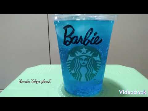Star Box Barbie juice drink of my Design 💙🥤Randa Tokyo ghouI 💕 - YouTube