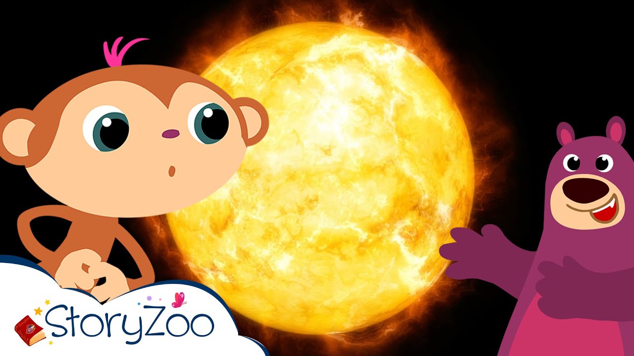 StoryZoo | StoryZoo in Space | the Sun! | Educational Videos | # ...