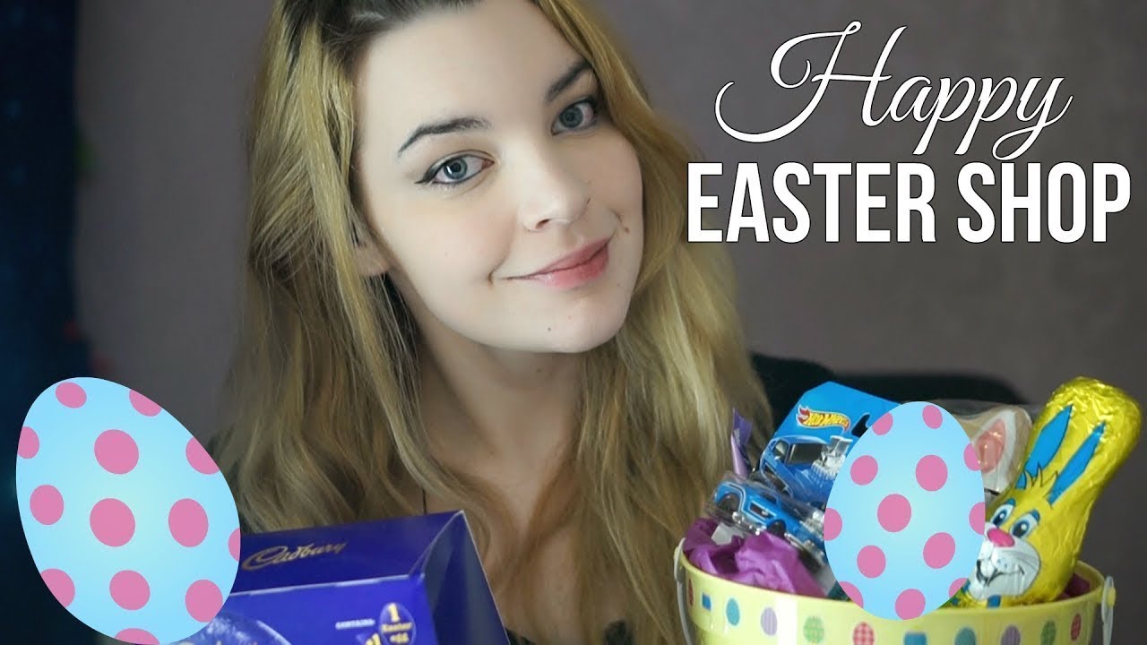 ASMR The Happy Easter Shop Role play - Loud and Soft Crinkles, Slow ...