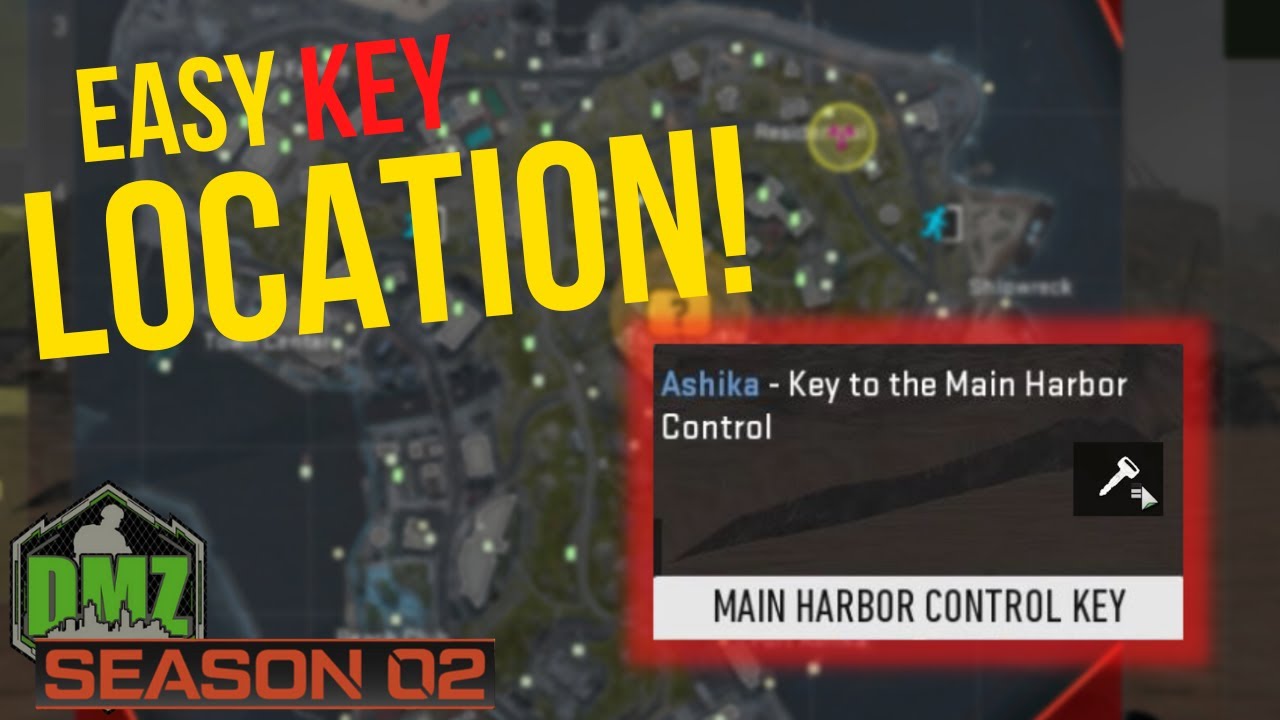 Main Harbor Control key LOCATION GUIDE | Call of Duty Warzone 2.0 DMZ ...