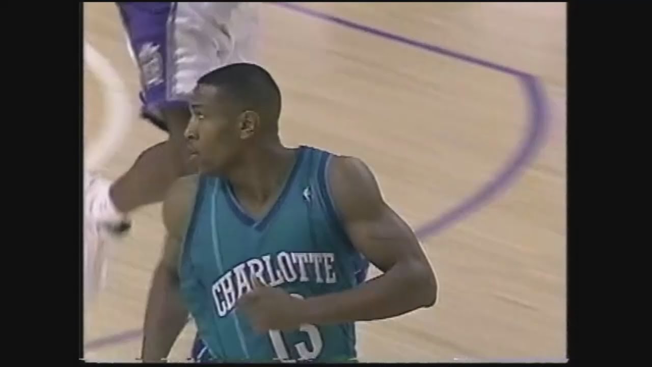 Bobby Phills 16 Points 7 Ast 5 Stl @ Kings, 1999. - YouTube