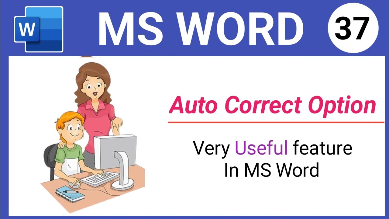 Auto Correct Features in MS Word | Very Useful features in Word | SCC ...