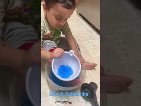 Orby time with nonna and some feet in the bowl this time! - YouTube