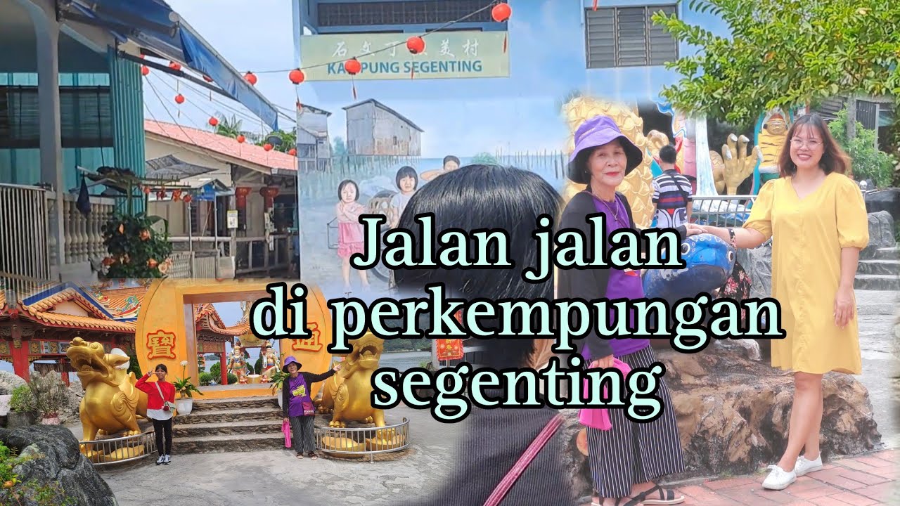 Bawa mama jalan jalan di perkempungan Segenting batu pahat johor. - YouTube