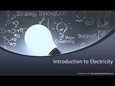 Electric Power - PowerPoint Slides Template - YouTube