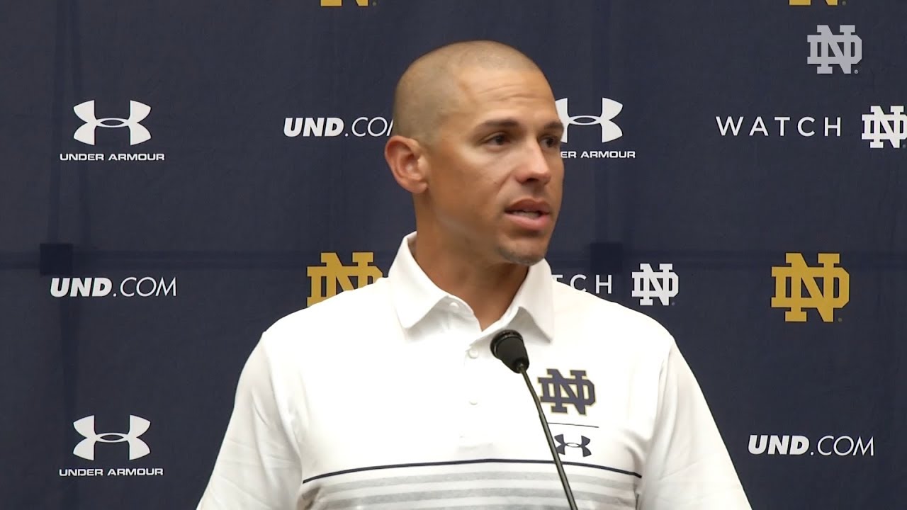 @NDFootball | Lance Taylor Media Day Press Conference (8.21.19) - YouTube