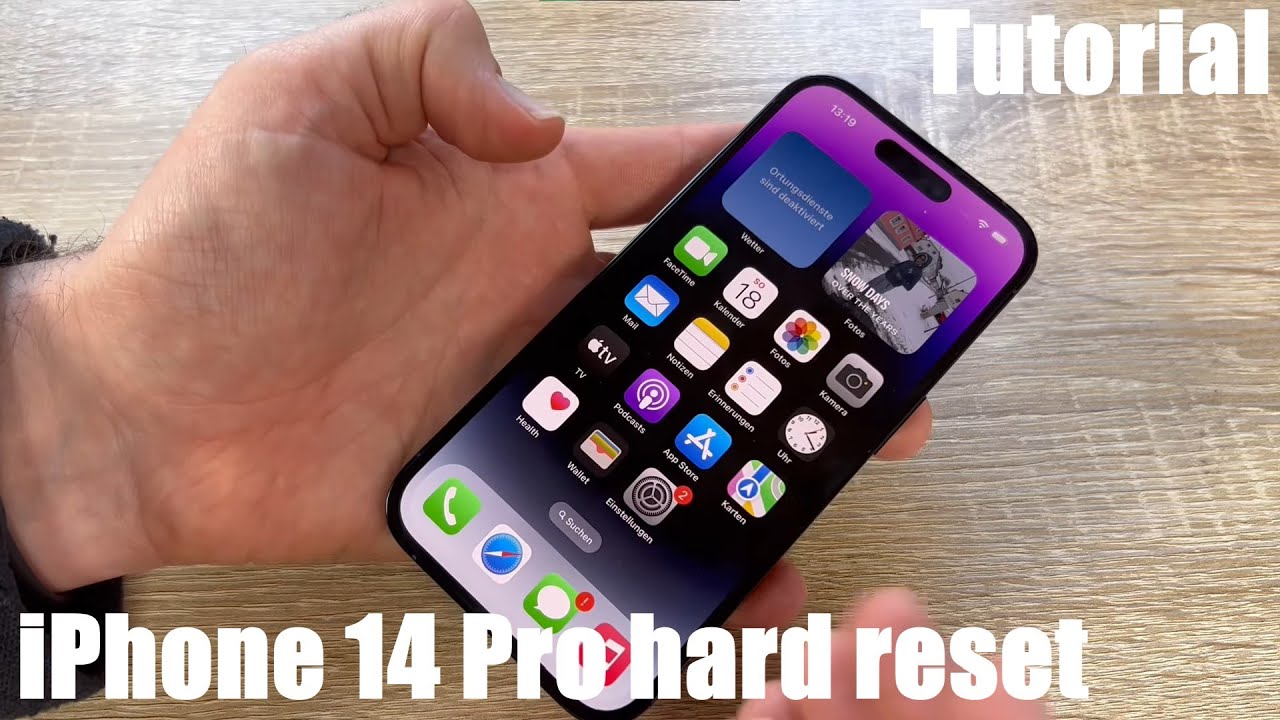 Apple iPhone 14 Pro hard reset - How to reboot your Smartphone ...