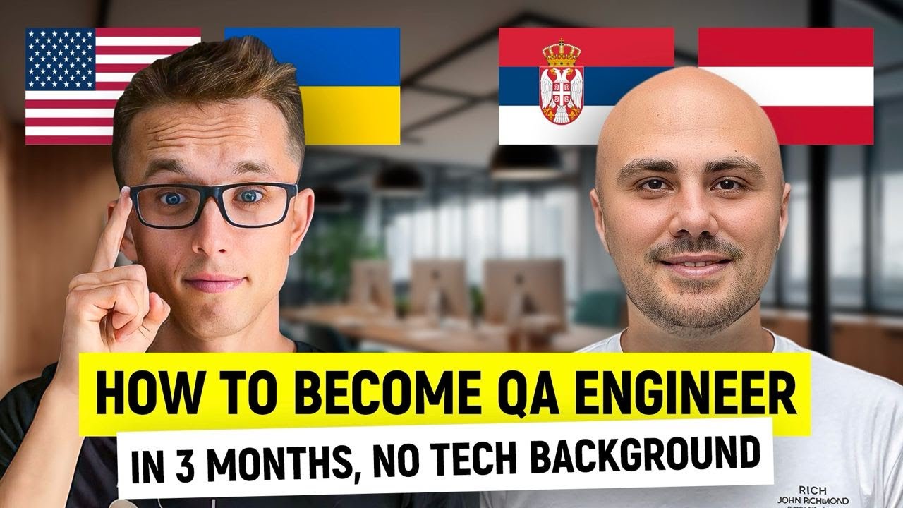 How to become QA Engineer without tech background - YouTube