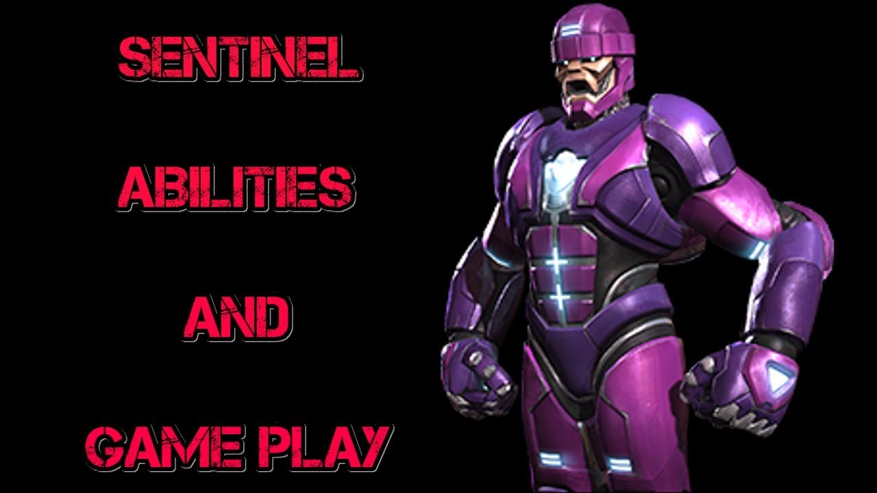 MCOC - Sentinel Abilities and Game Play - YouTube