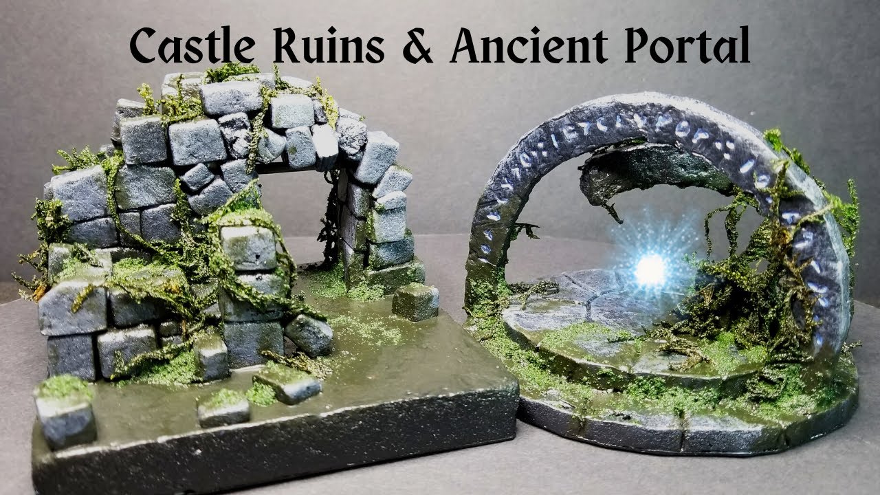 MORE Ancient Forest RUINS | Tabletop/D&D Terrain - YouTube