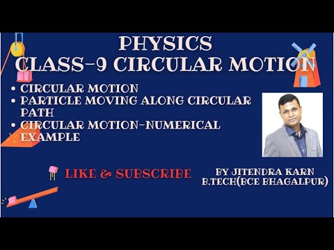 Foundation OF PHYSICS for Class 9:CH-2.Describing Motion-CIRCULAR ...